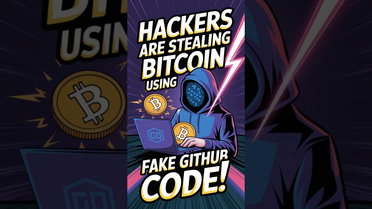 🚨 Hackers Are Stealing Bitcoin Using Fake GitHub Code! 💻💰