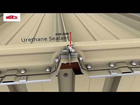 MBCI's Ultra-Dek® at High Eave Installation
