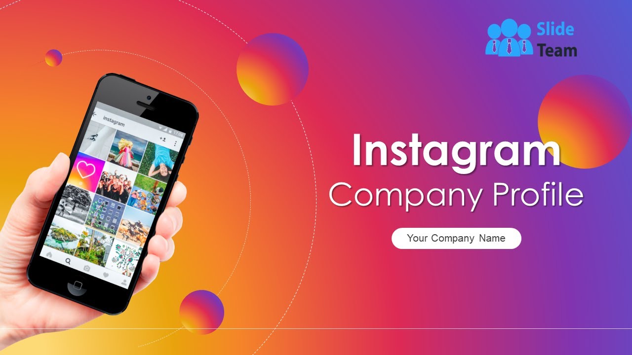 Instagram Company Profile Powerpoint Presentation Slides
