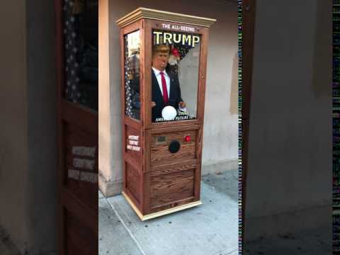 Animatronic Trump Zoltar Machine Appears on NYC Streets Spewing Ugly ...