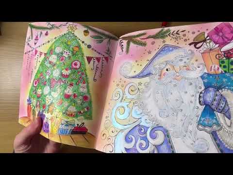 Completed Colouring Pages: December 2024