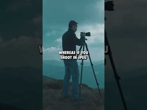 RAW VS. JPEG Explained! #shorts