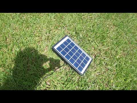 SANGEAN PR-D4W RADIO POWERED BY TINY SOLAR PANEL