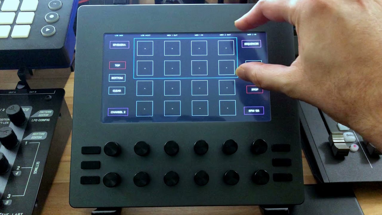 Electra One - Ephemera Sequencer for Standalone Lua Firmware