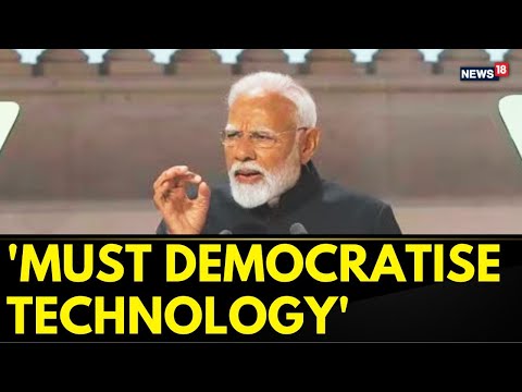 PM Modi Delivers a Groundbreaking Address at AI Action Summit 2025 | Modi In France | AI Summit