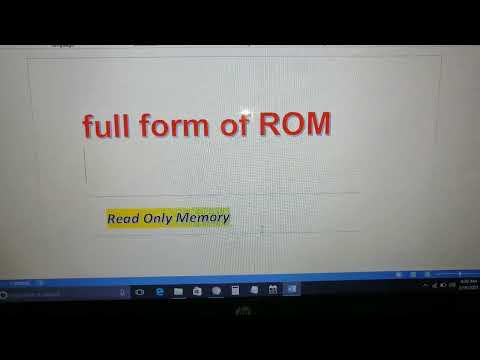 full form of rom in computer !! rom ka full form kya hai