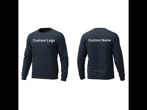 Custom Eco-Friendly Sweatshirt #recycledfabric #ecofriendlyclothing #sportswear