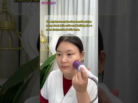Watch how a full facial unfolds—from start to finish! 💧 #SkinCareRoutine #Exfoliation #RadiantGlow