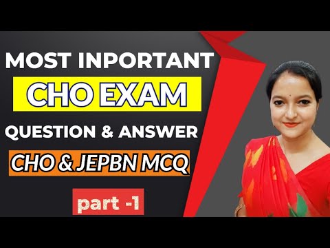 CHO (community health officer) entrance exam preparation II most repetitive MCQ in Staff nurse exam
