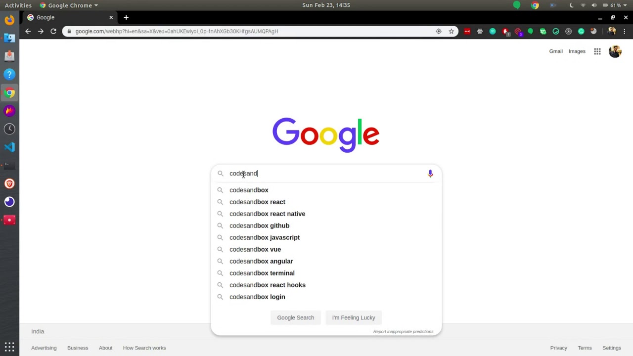 Setup React project using code sandbox | React 101 in 60 minutes