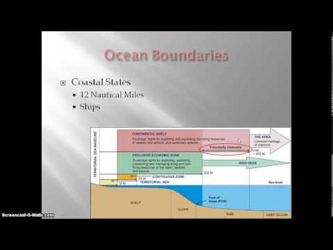 AP Human Geography - Ocean Boundaries