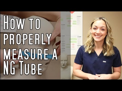 Nasogastric Tube Education | Proper Measurement |