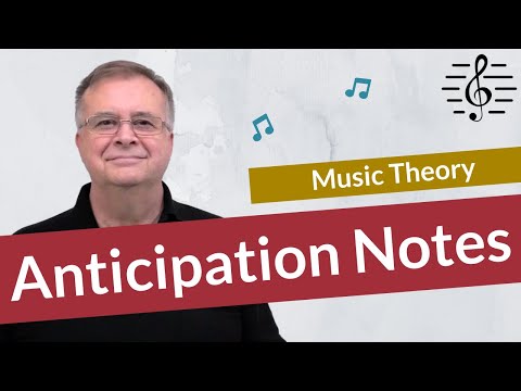 Anticipation Notes (Non-Harmonic Tones) - Music Theory