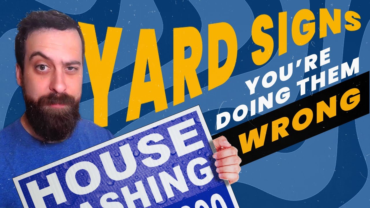 Tips for Custom Yard Signs | The Easiest Form of Advertising