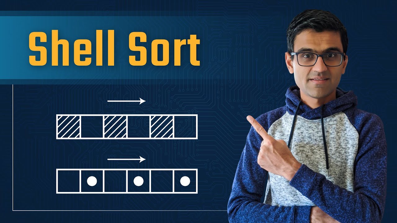 Shell Sort - Data Structures & Algorithms Tutorial Python #18