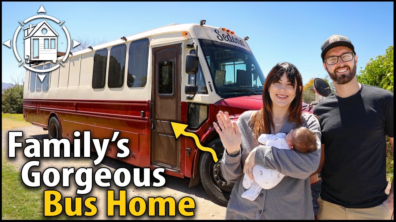 This Skoolie Will Awe You With Its Classy yet Cozy Design, It's a One ...