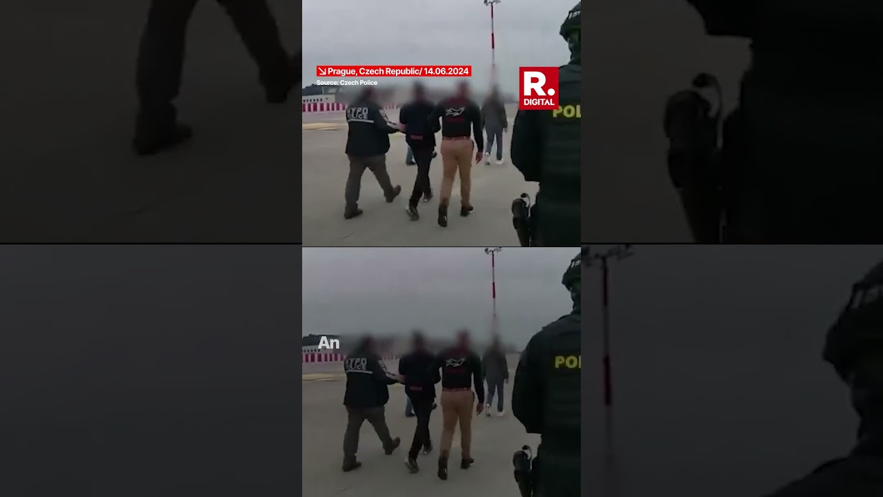 Czech Republic Police Releases Footage of Nikhil Gupta being Extradited to US | Pannun ‘Murder’ Plot