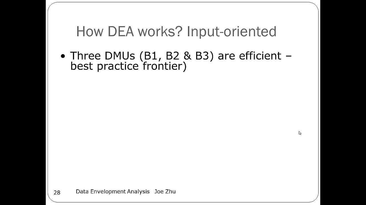 DEA Introduction: How DEA works?