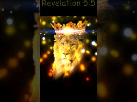 Jesus is the Lion of Judah - Revelation 5:5 #bibleverseoftheday #religion