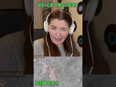 VOCAL COACH SHOCKED BY DIMASH #dimash #reaction #trending