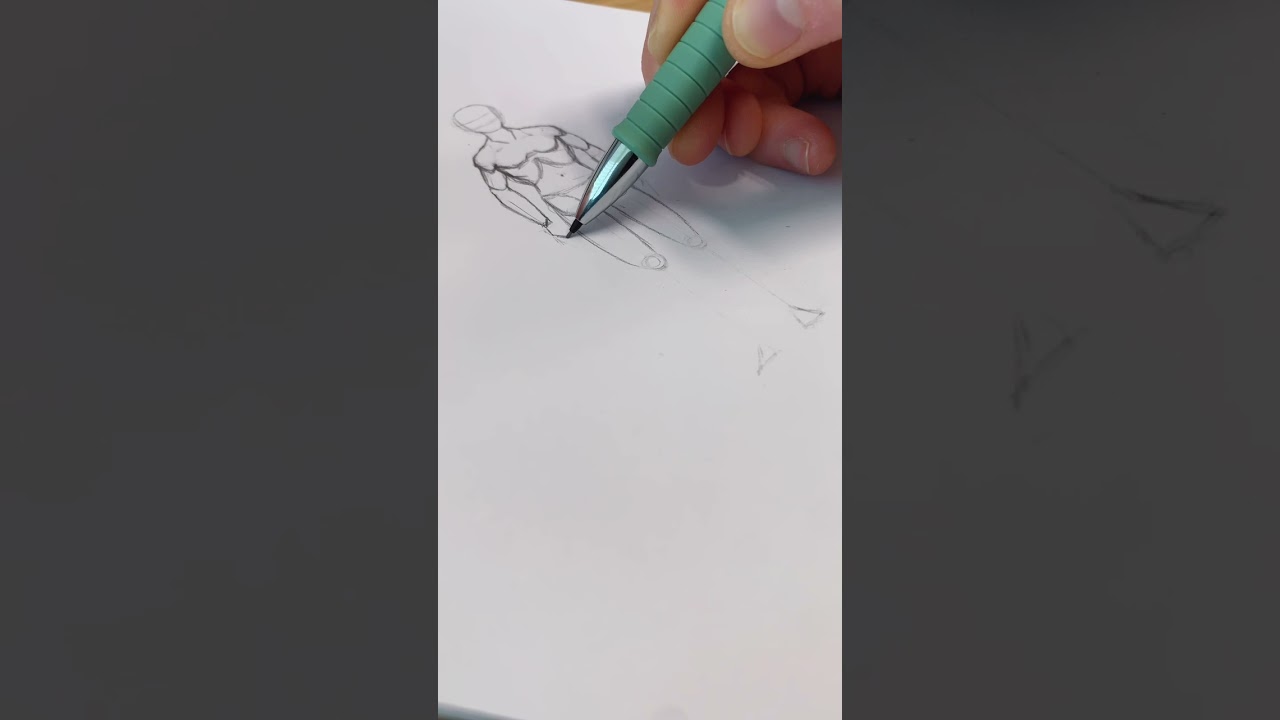 Enjoy this quick tutorial on how to add main features to your drawing☺️ #drawingtutorial