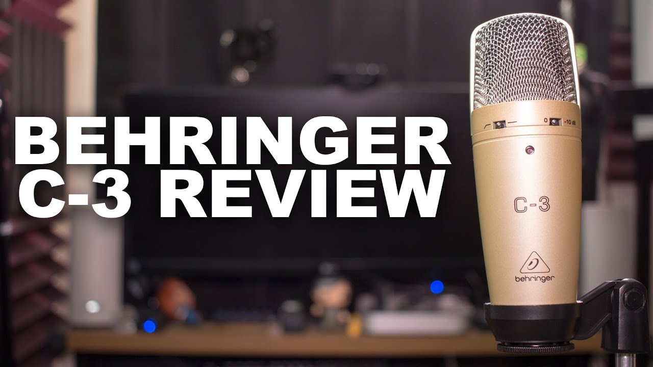 Behringer Studio Condenser Microphone C-3 студийный конденсаторный ...