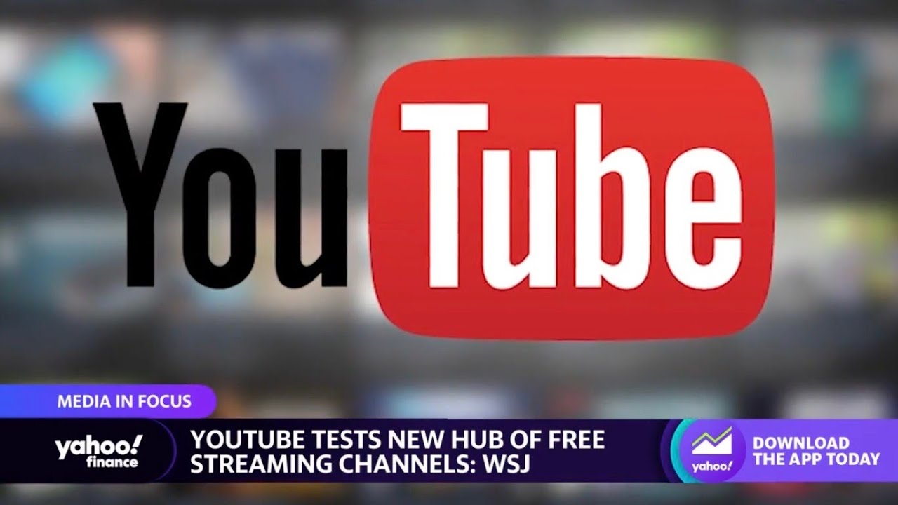YouTube tests new free streaming hub