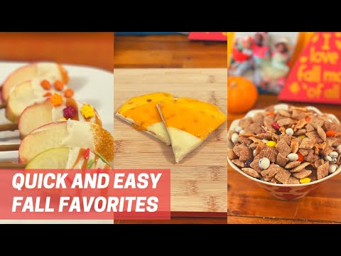 Child Friendly Fall Snack Ideas | Fall Comfort Food Ideas | DIY Food Fail