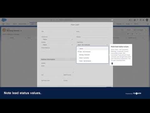 How to create new Leads in Salesforce lightning