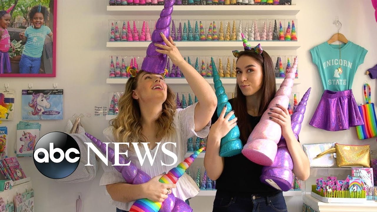 Welcome to one of the world's first unicorn horn stores
