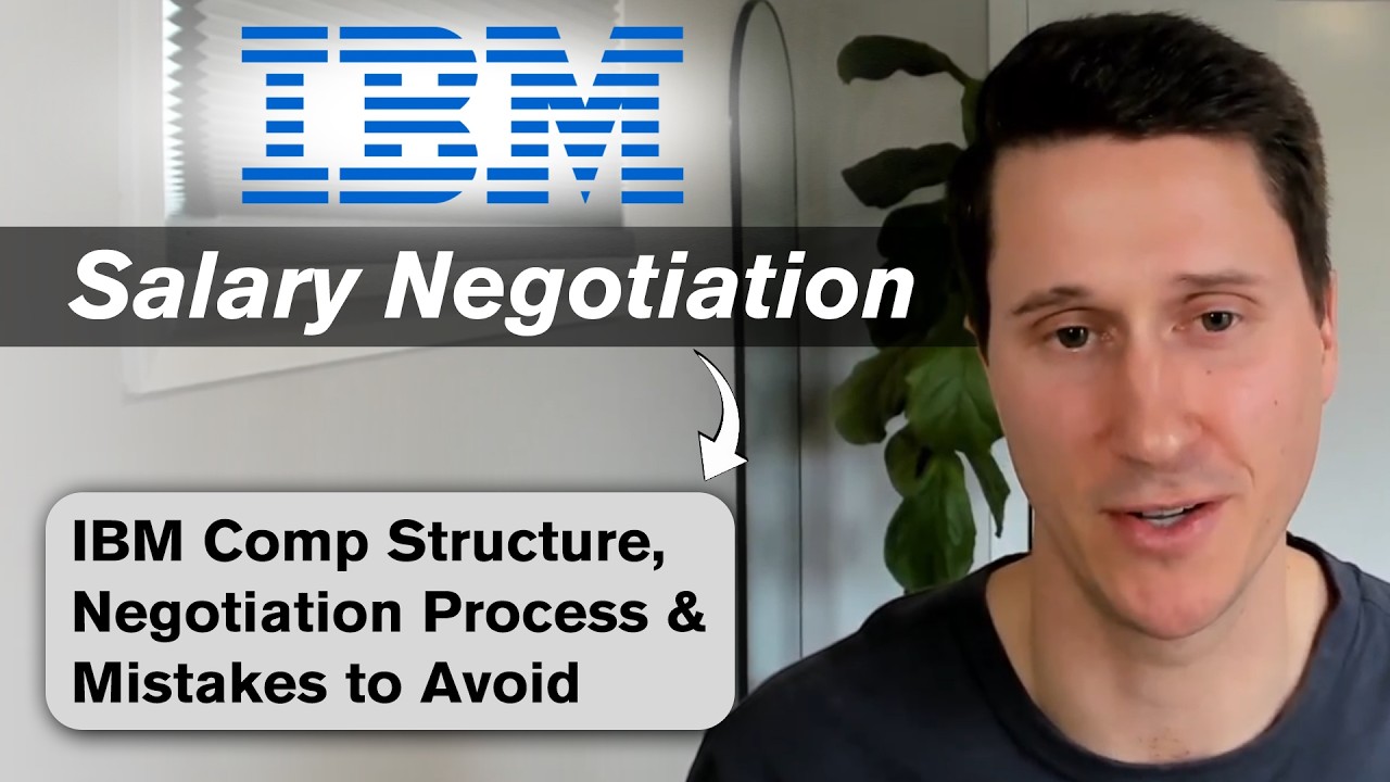 IBM Salary Negotiation | How to Negotiate IBM Compensation