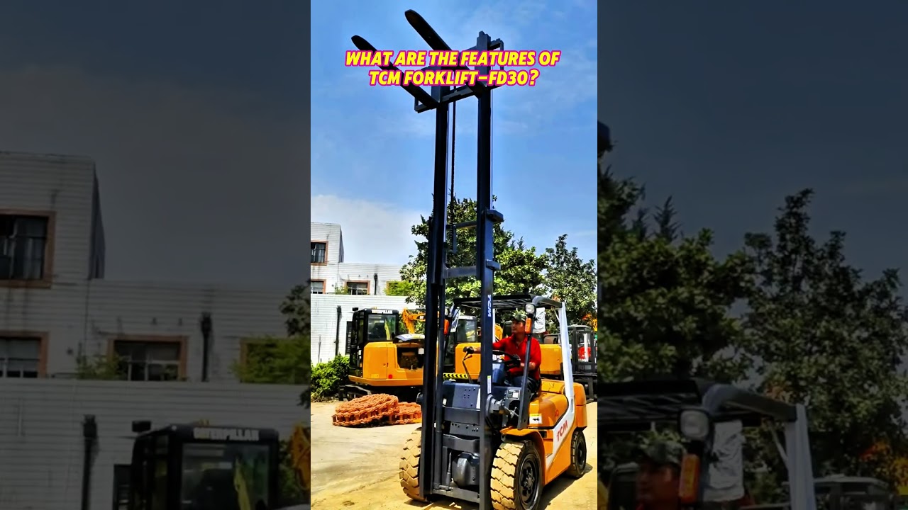 What are the features of TCM forklift-FD30?#shorts