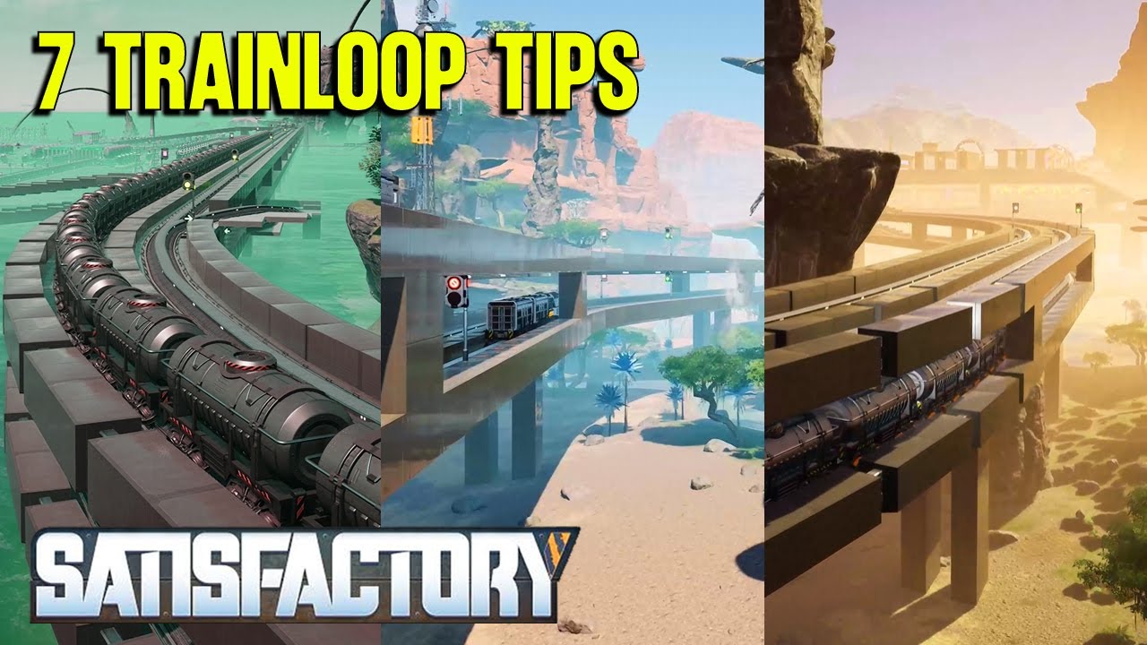 Satisfactory Train Loop: Build a Complete Rail Network with 7 Essential Tips