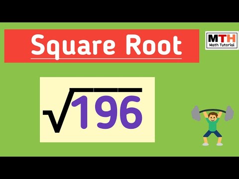 Square root of 196 | Root 196