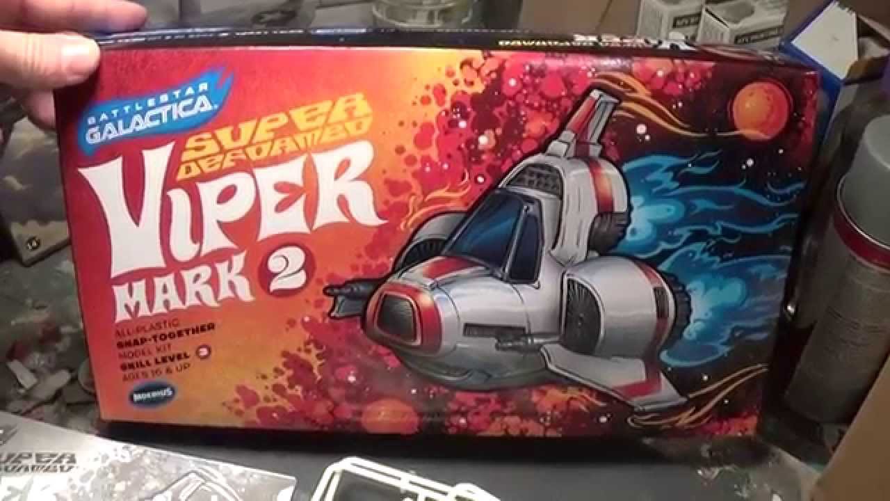 Moebius BSG SD Viper MKII Model Kit Review