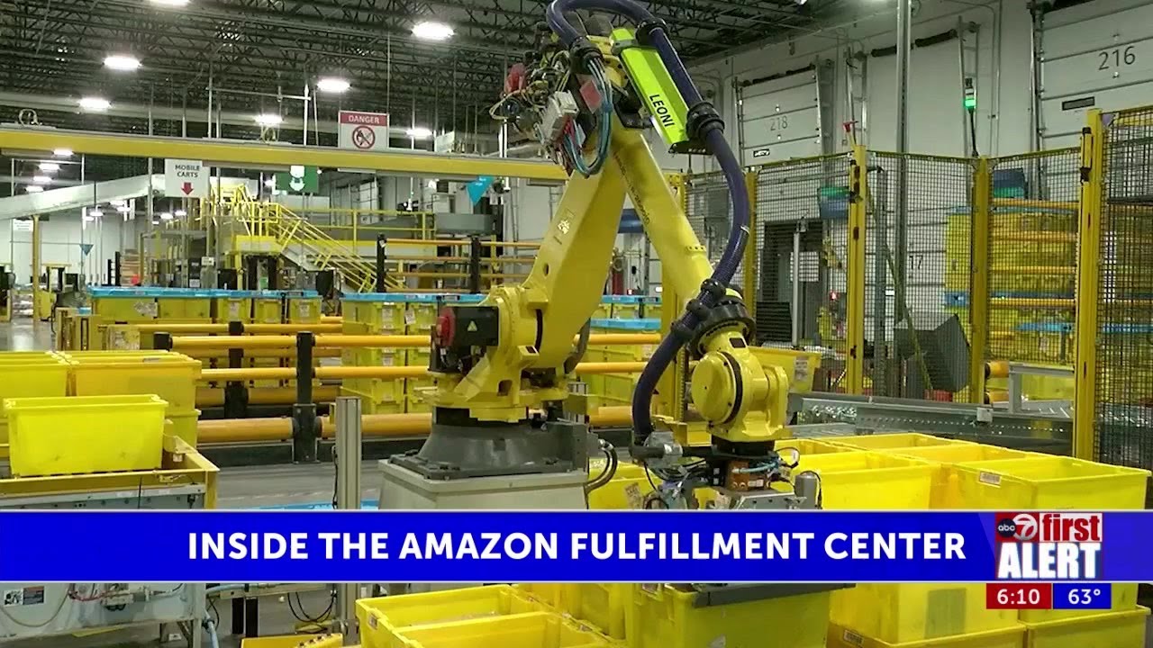 El Paso’s Amazon Fulfillment Center opens doors for media tour
