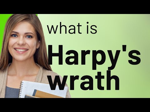 Understanding "Harpy's Wrath": A Guide for English Learners