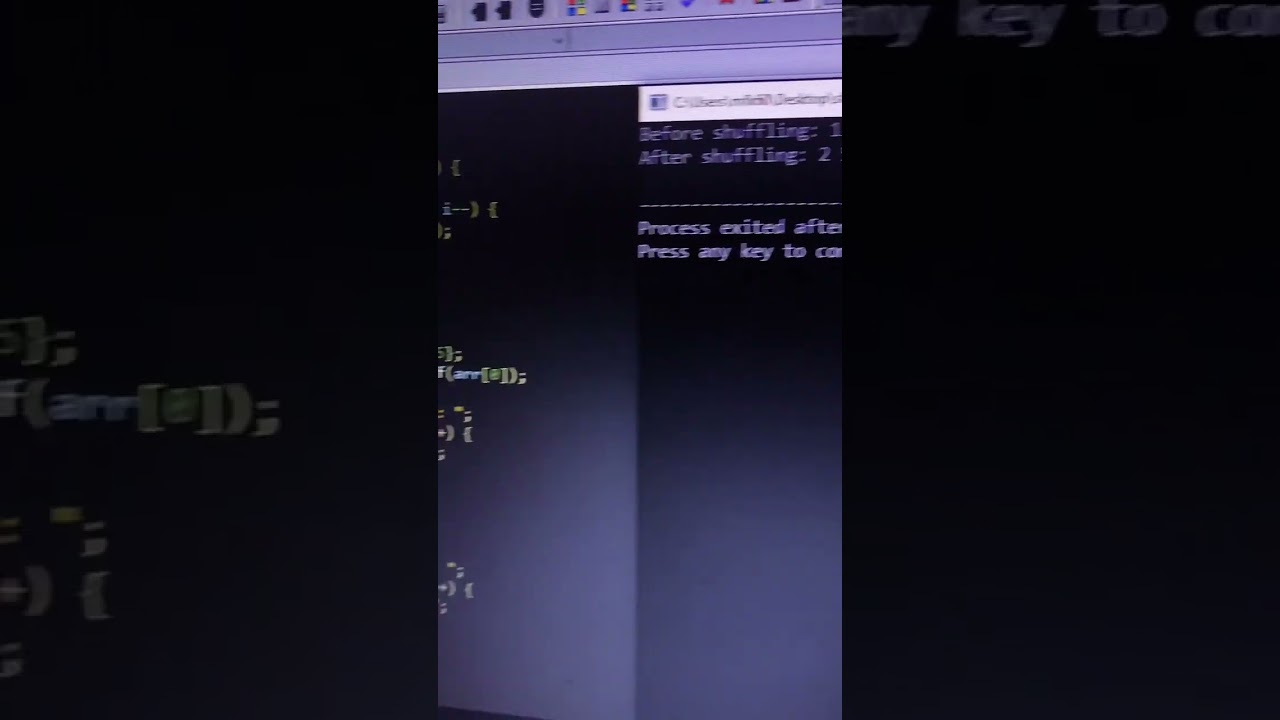 shuffle print c++#coders #coderstokyo #codemasters #codingninja #codelife #codinglife #code #coders