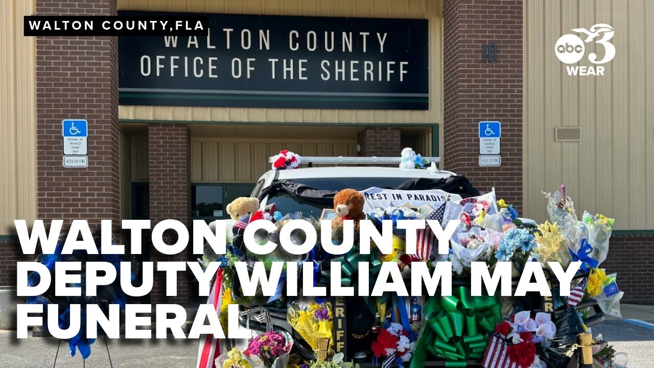 Funeral services for Walton County Deputy William May