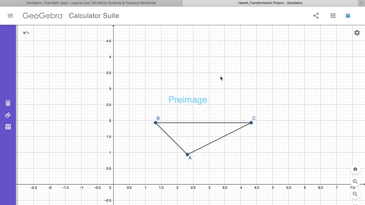 Shareable Link on GeoGebra