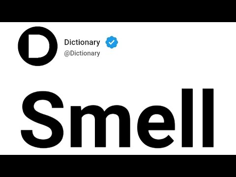 Smell Meaning In English