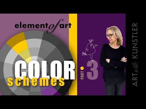 Color as an Element of Art. Part 3. Color schemes
