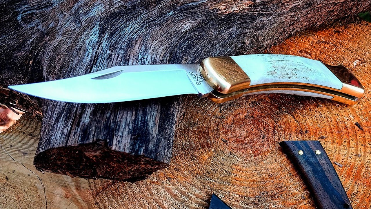 CUSTOM BUCK 110 (deer antler)