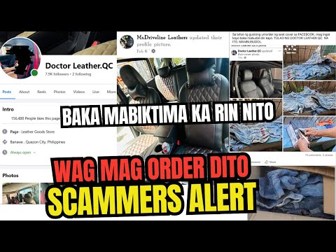 SCAM ALERT! Doctor Leather QC at Ms. Driveline Leathers, Nambibiktima Online!