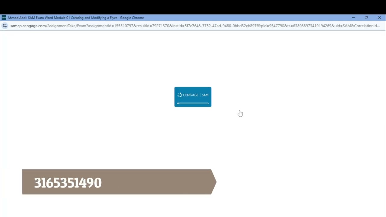 SAM Exam Word Module 01 Creating and Editing a Document | Word Module 1 SAM Exam