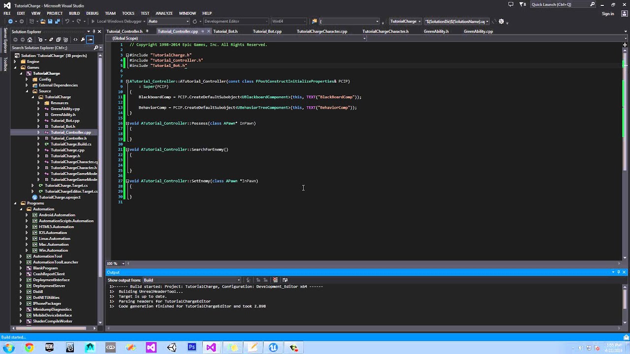 Unreal Engine 4 C++ Tutorial Version 4.0.2: Basic Artificial Intelligence