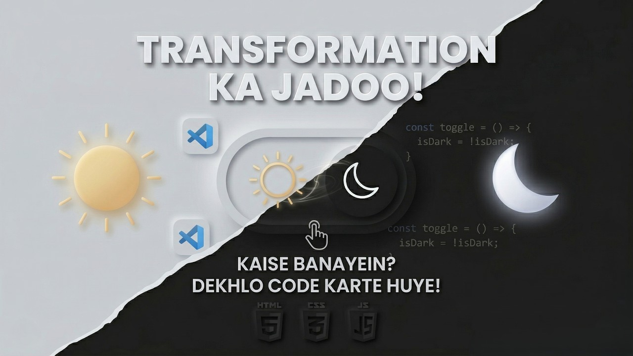 Advanced Day Night Toggle Button using HTML CSS JavaScript | Neumorphism Dark Mode UI