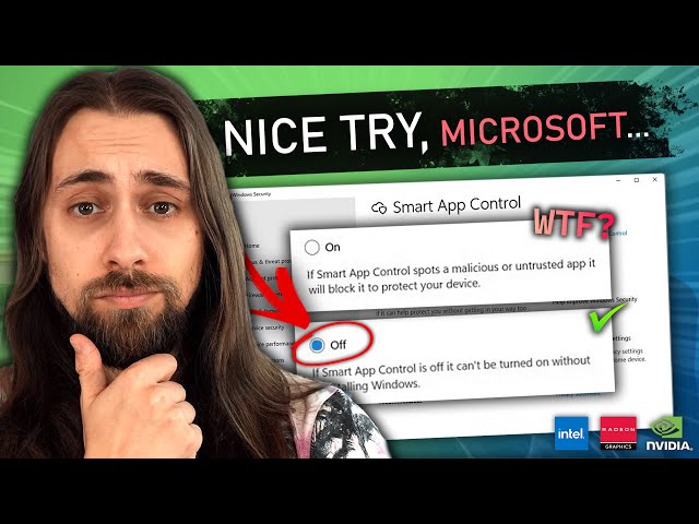 Windows Smart App Control Is Blocking Legitimate Applications and ...