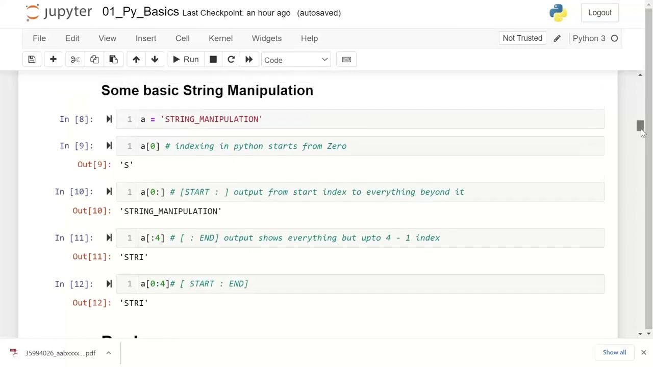 Python Programming for Data Science | Basic Data Types - Numbers, String, Date, and Boolean