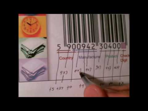 EAN13 bar code system